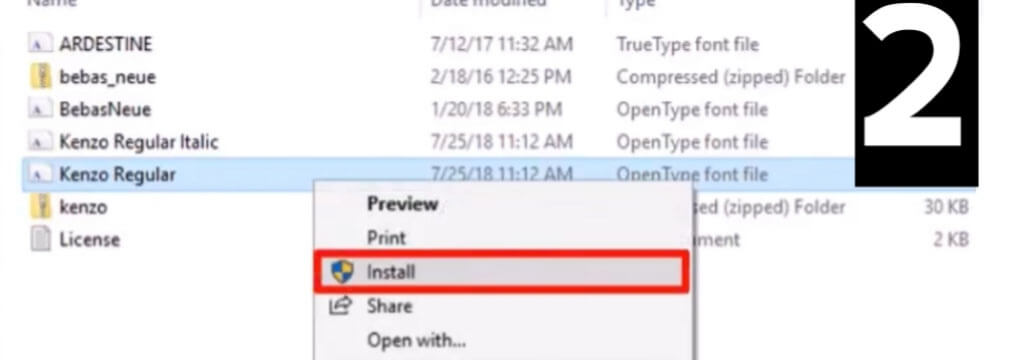 How to Install Custom Fonts on your Windows PC | Free Fonts Vault