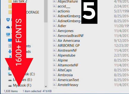 How to Install Custom Fonts on your Windows PC | Free Fonts Vault