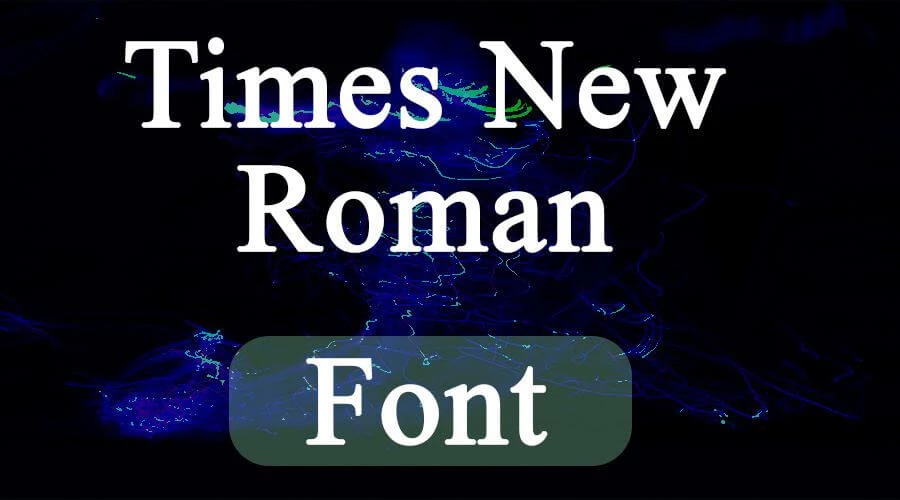 Times New Roman Font Free Fonts Vault